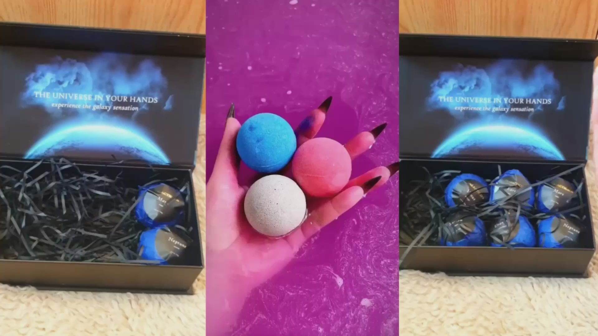 Galacticspa | Space Theme Bath Bombs - Experience The Galaxy Sensation